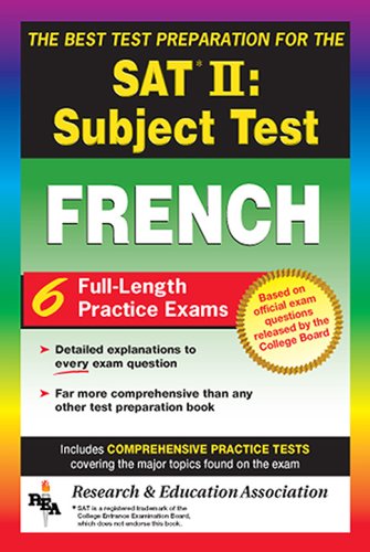 Amazon.com: SAT French Subject Test, The Best Test Prep (SAT PSAT ACT ...