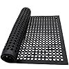 Amazon.com: 3x5FT Rubber Floor Mat Commercial Anti Fatigue Rubber ...