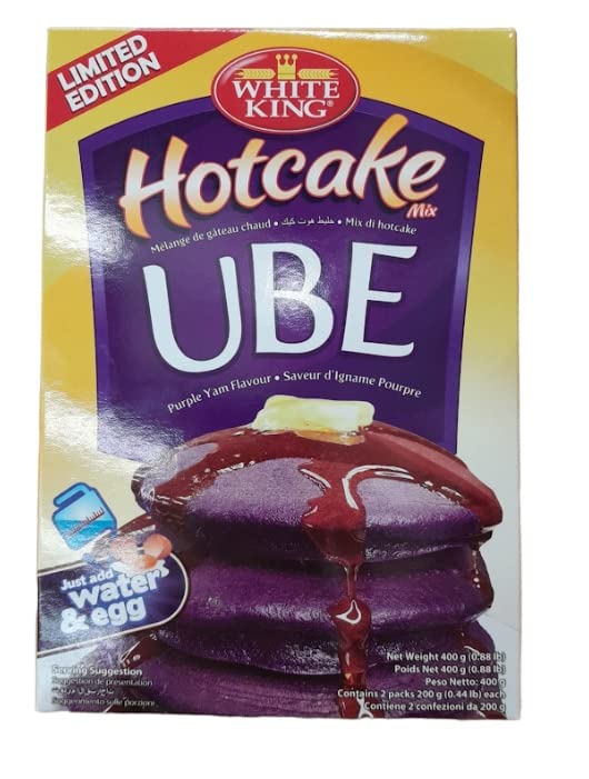 Amazon.com: White King Hotcake Mix Ube (Purple Yam Flavour) - 0.88 lbs ...