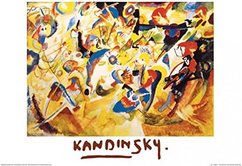 Amazon.com: 1art1 Wassily Kandinsky Poster Art Print - Study to ...