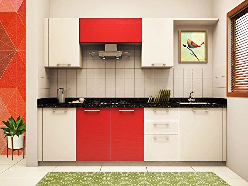 Yes Kitchen Straight Modular Kitchen Length 8 feet Width 2 feet and ...
