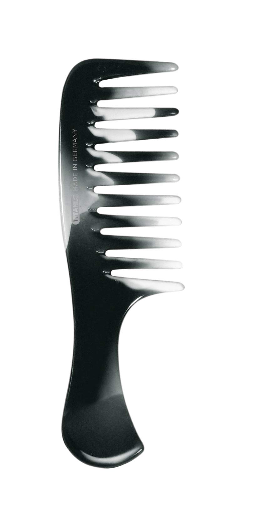 Snapklik.com : Titania Afro Comb, Black Marble - Wide Toothed Travel ...