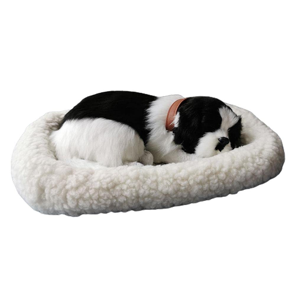 Realistic Sleeping Cat Toy, Breathing Cat Stuffed Animal Doll Cute ...