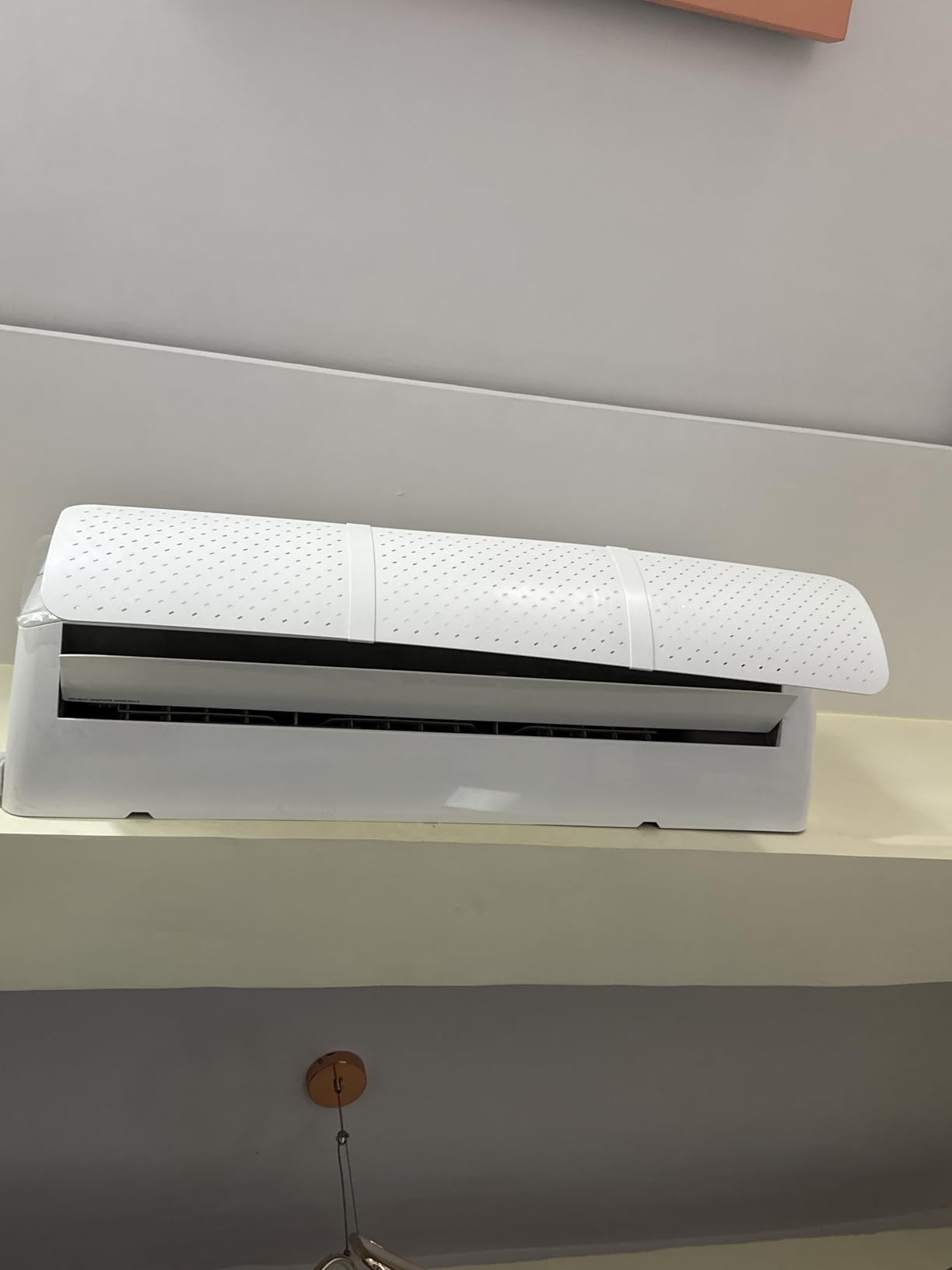 HomeFast Plastic Adjustable Wind Deflector Suitable for Split Air ...