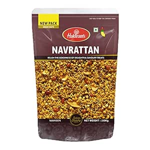 Haldirams Namkeen - Navrattan, 200g + 20g : Amazon.in: Grocery & Gourmet Foods
