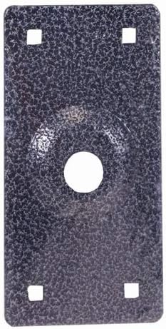 Gotham #614BL Black Rim Lock Cylinder Guard Plate with Bubble - Amazon.com