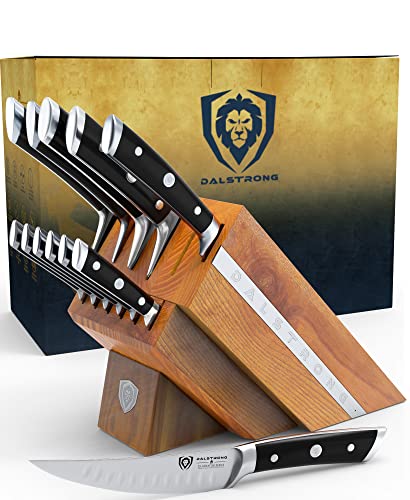 DALSTRONG Gladiator Series Elite 12-Piece Stainless Steel Knife Set ...