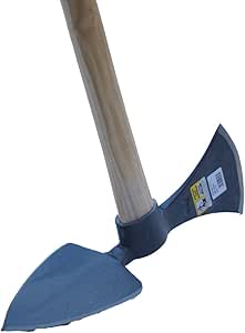 Amazon.com : muller Heavy Duty Garden Hoe, Root Axe Wide Oval 0427,15 ...