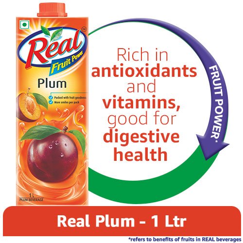 Real Fruit Power Plum 1L : Amazon.in: Grocery & Gourmet Foods