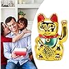 Amazon.com: Lucky Fortune Cat, Japanese Lucky Cat with Waving Arm, Feng ...