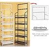 Amazon.com - 4/5 Tier Snack Rack Display Stand with Hook, Floor ...