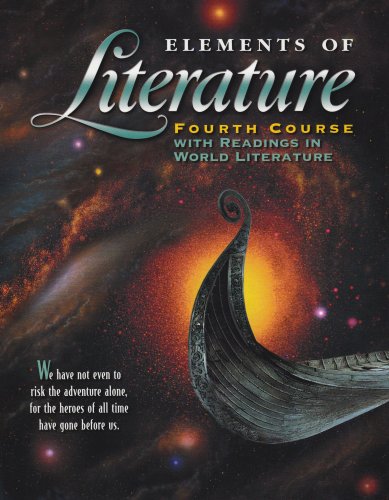 Elements of Literature, 4th Course, Grade 10: HOLT, RINEHART AND ...