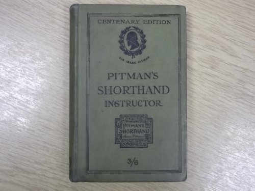 Shorthand Instructor, Pitman's: Isaac Pitman: 9780273417644: Amazon.com ...