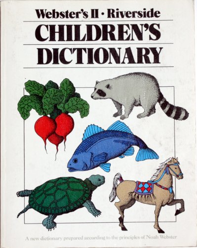 Webster's II Riverside Children's Dictionary: unknown author: Amazon ...