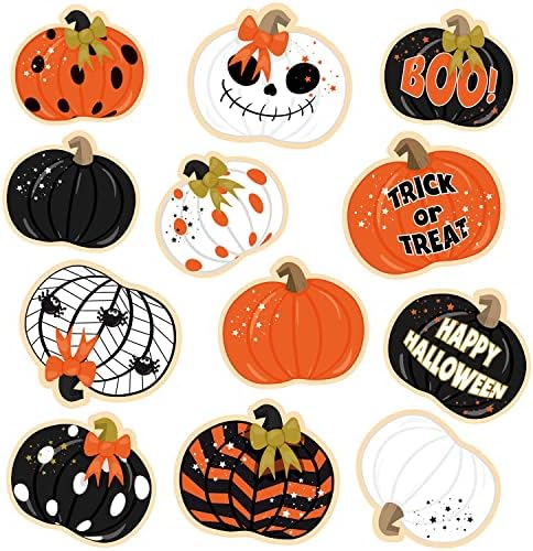 Amazon.com: Quera 90Pcs Pumpkin Classroom Bulletin Board Decorations ...