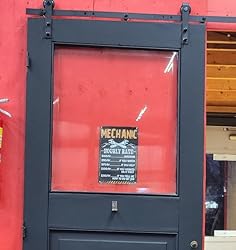 Amazon.com: Funny Mechanic Shop Sign Mechanic Hourly Rate Metal Tin ...