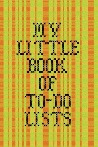 My Little Book of To-Do Lists: 6x9 Checkoff Journal With 150 Daily ...