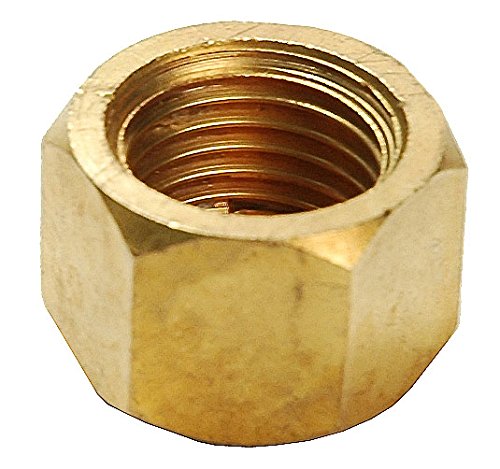 Amazon.com: 1/2-inch Brass Cap, 1/2" Female Threaded, Kitchen Faucet ...