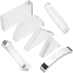 iplusmile Science Teaching Optical Lens Kit 7pcs Physics Teaching ...