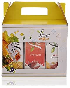 Fresca Fruit Juice Gift Pack (1200 ml, Combo of 6) : Amazon.in: Grocery ...