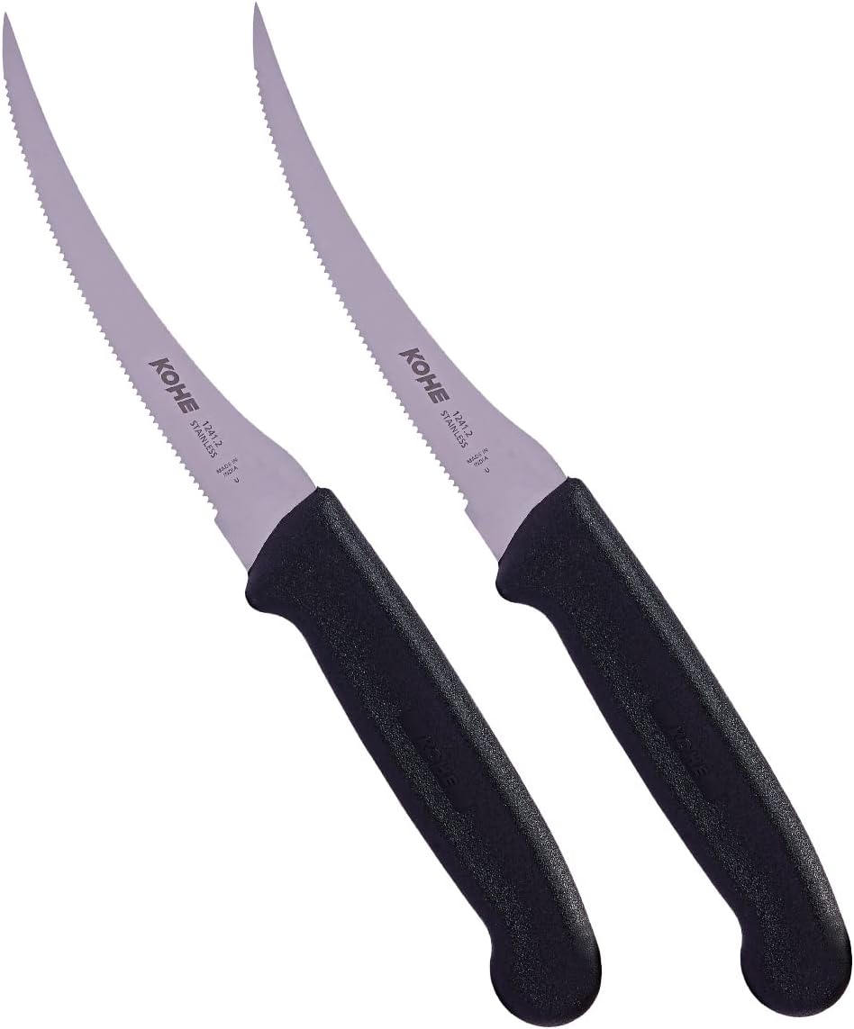 Buy Ganesh Stainless Steel Kitchen Bold Tomato Knife Vegetable Cutting ...