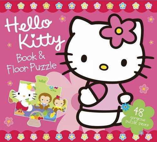 Hello Kitty Floor Puzzle & Book : Amazon.in: Books