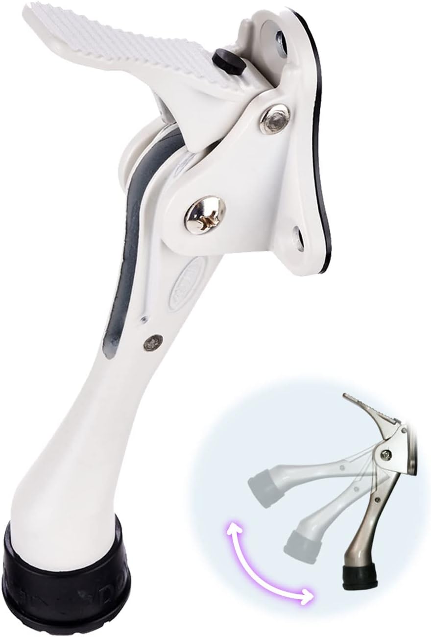 Amazon.com: CG PLUS Door Stopper, One-Touch semi-Automatic Metal Door ...