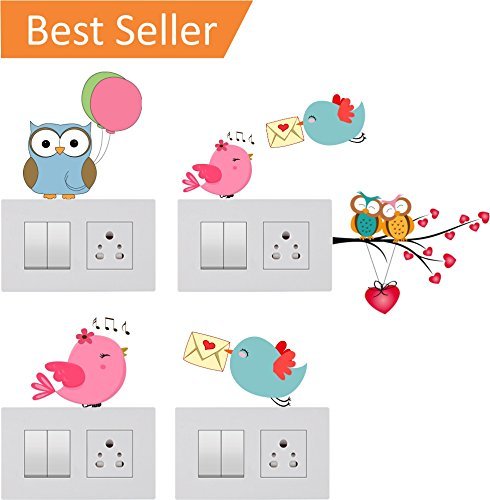 Buy Decals Sticker Wall Stickers Switch Board Stickers Light Switches ...
