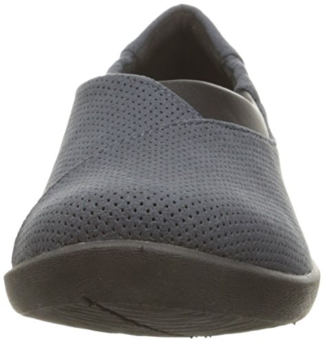 Buy CLARKS Women's Sillian Jetay Flat, Navy Perf Textile, 7.5 M US at ...