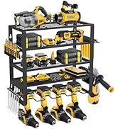 Amazon.com: jsyonii Power Tool Organizer Wall Mount, 4 Layer Heavy Duty ...