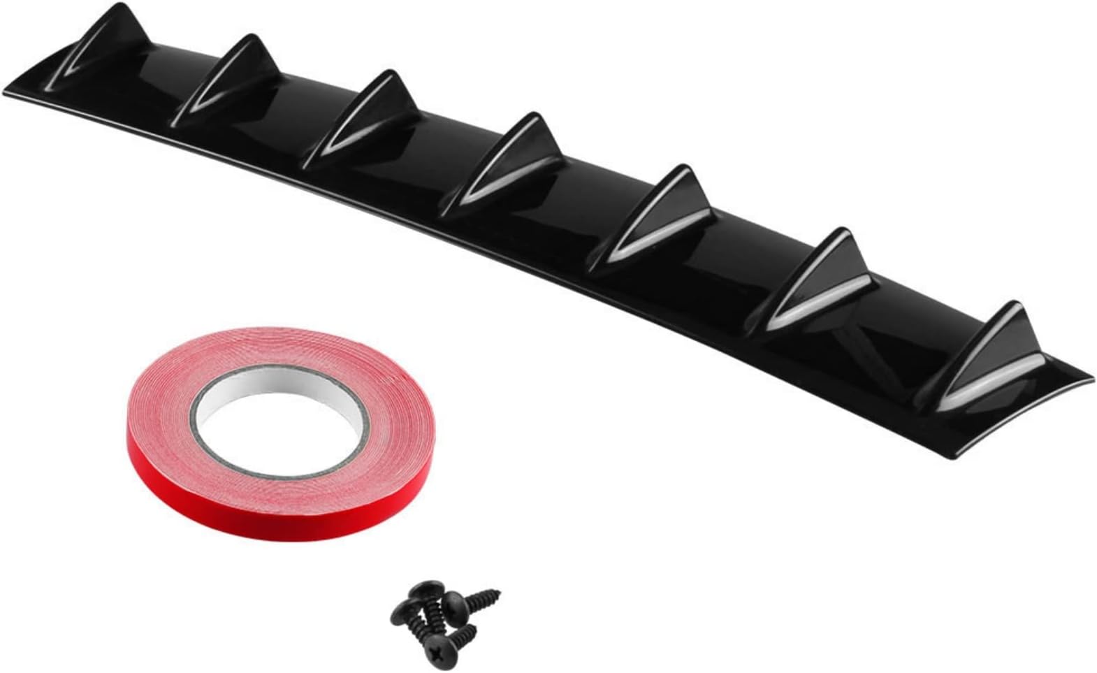 Amazon.com: Augeny 10 PCS Car Shark Fin Diffuser, Universal Roof ...