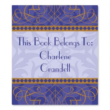 Amazon.com: Royal Personalized Bookplates - Set of 144, 1 ½ x 1 ¾ Inch ...