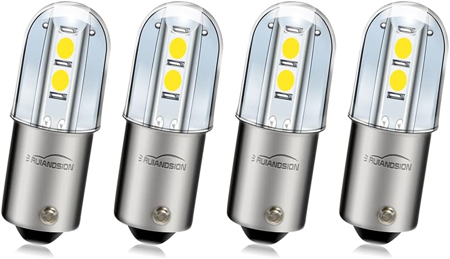 Amazon.com: Ruiandsion BA9S LED Bulb 120V AC/DC 9mm Miniature Bayonet ...