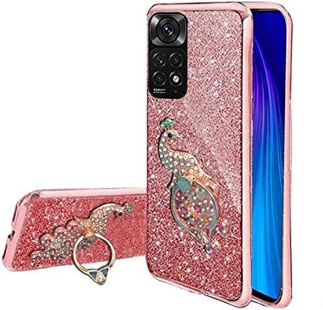 KC Back Cover for Mi Redmi Note 11 4G & Mi Redmi Note 11S 4G, Glitter ...