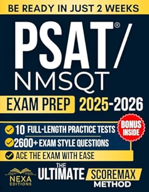Amazon.com: Princeton Review PSAT/NMSQT Prep, 2023-2024: 2 Practice ...