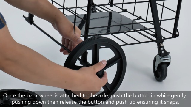 Watch Shopping Cart Assembly Installation Video on Amazon Live