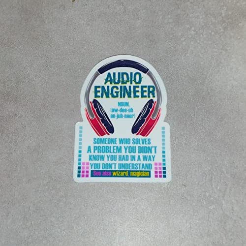 Amazon.com: Audio Engineer Definition - Sound Engineer Sticker ...