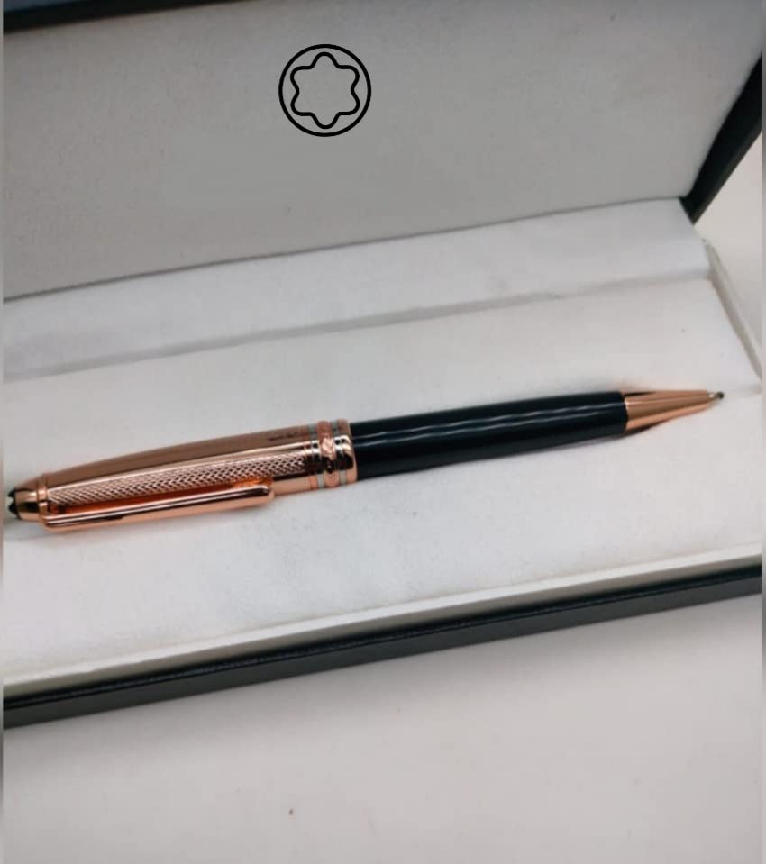 Buy PFN Mb Pen ball pen Black and golden colour Mont pen Black and ...