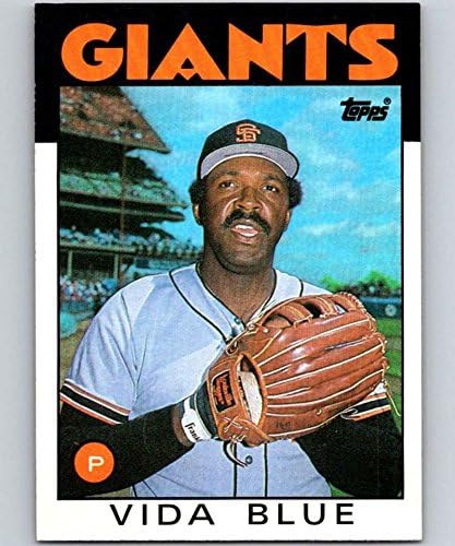 Amazon.com: 1986 Topps #770 Vida Blue : Collectibles & Fine Art