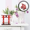 Amazon.com: Japanese Torii Gate, Miniature Red Japanese Shrine Temple ...