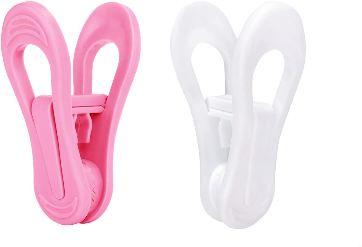 Amazon.com: Strong Hanger Clips for Plastic Hangers (30 Pcs), Big ...