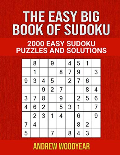 The Easy Big Book of Sudoku: 2000 Easy Sudoku Puzzles and Solutions ...