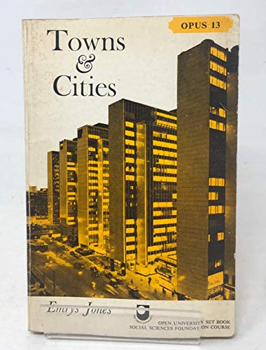 Towns and Cities: Emrys Jones: Amazon.com: Books