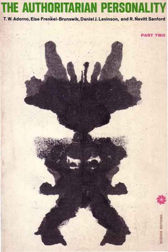 The Authoritarian Personality: Amazon.co.uk: Adorno, T.W.; Frenkel ...