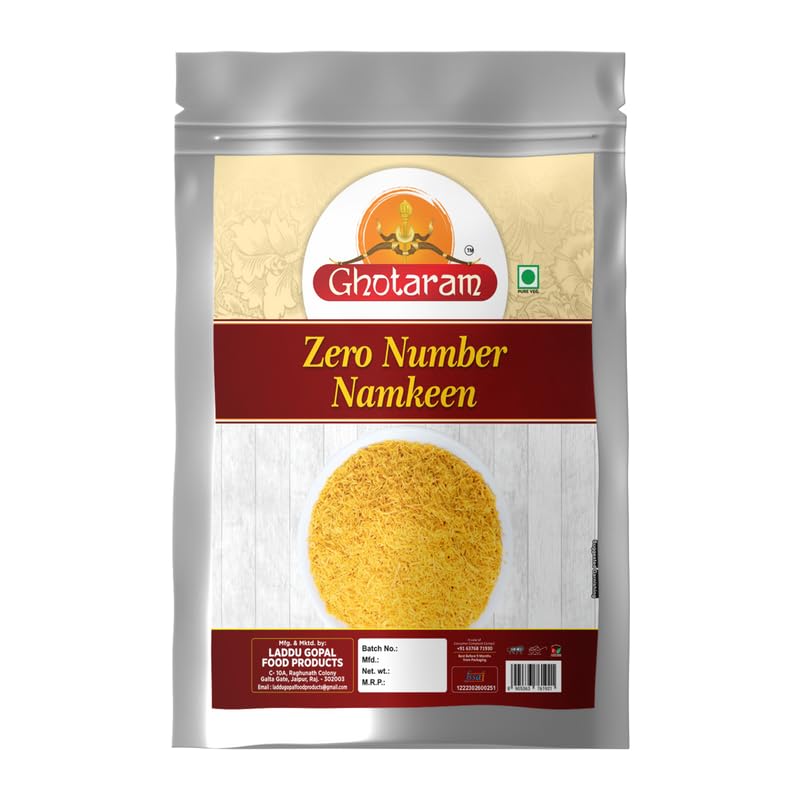 Ghotaram Zero Number Namkeen Sev | Nylon Sev Smooth Slims Crispy Taste ...