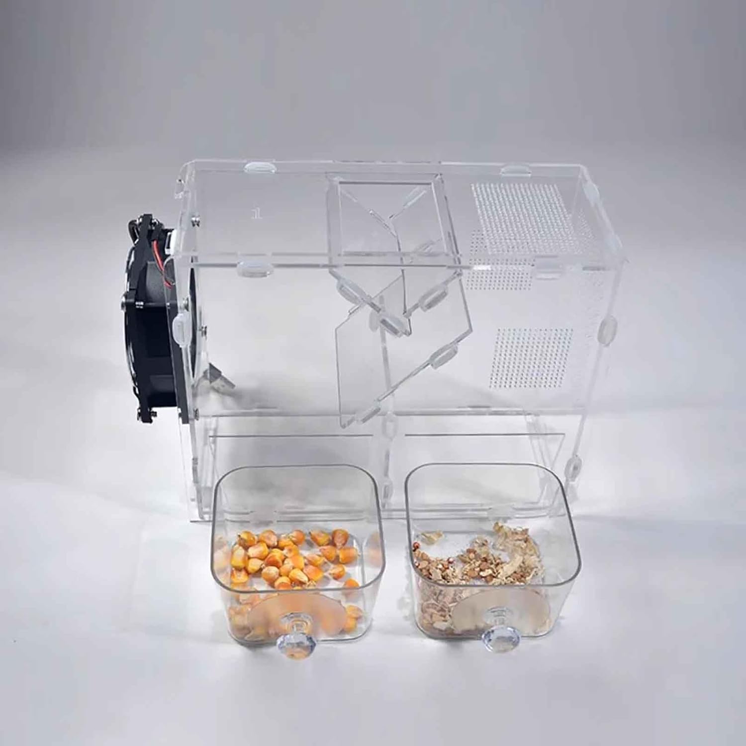iDili Household Grain Cleaning Winnower DIY Bird Food Separator Wind ...