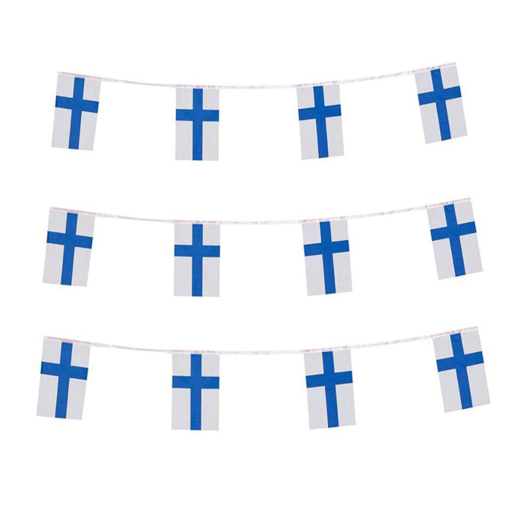 Snapklik.com : Finland Flags Finnish Small String Mini Flag Pennant ...