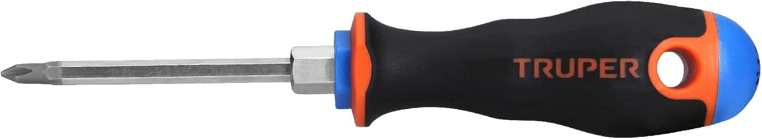 Truper DP-3/16X3B, Phillips #1 Screwdriver, Comfort Grip Handle, 3 ...