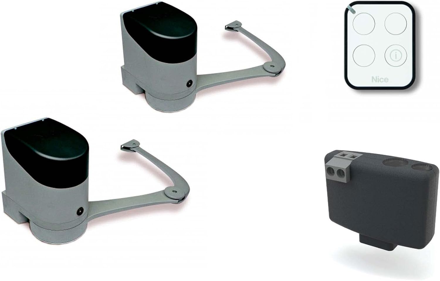 NICE HOPP/2 Swing Gate Motor - Kit S : Amazon.co.uk: DIY & Tools