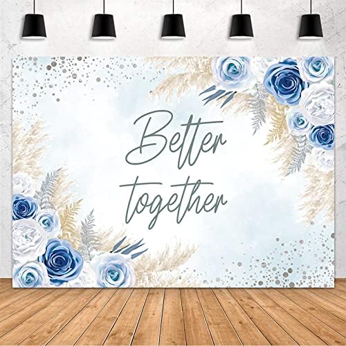Amazon.com : MEHOFOND 7x5ft Better Together Backdrop Boho Bridal Shower ...